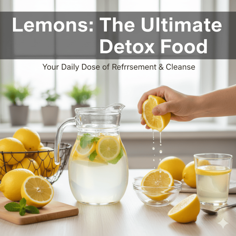 🍋 Lemons: The Ultimate Detox Food - The Healthy Eat