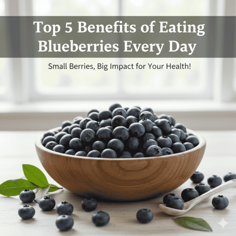 🫐 Top 5 Benefits of Eating Blueberries Every Day - The Healthy Eat